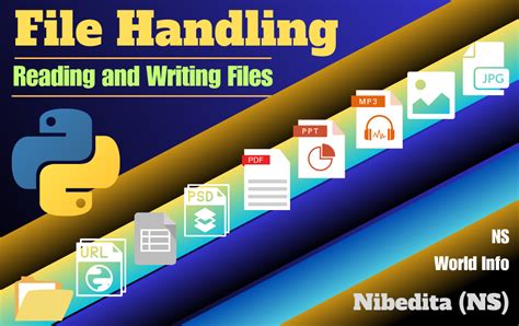 Mastering File Handling In Python Reading And Writing Files With Ease By Nibedita Ns