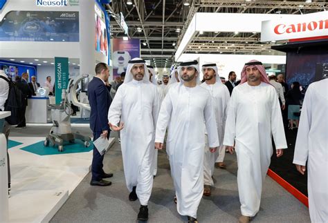 Dubai Media Office On Twitter Sheikhmansoor Visits The Arab Health