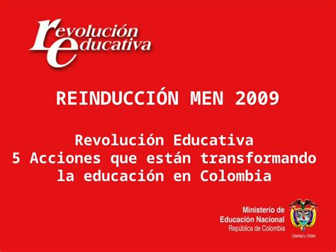 PPT Revolución Educativa 5 Acciones que están transformando la