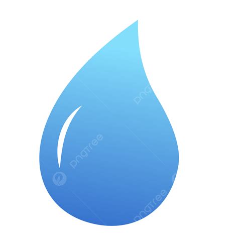 Icono De Gota De Agua Vector PNG Dibujos Gota De Agua Agua Gotas De