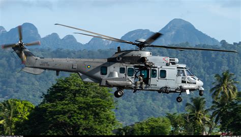M55 06 Royal Malaysian Air Force Eurocopter EC 725AP Caracal Photo By