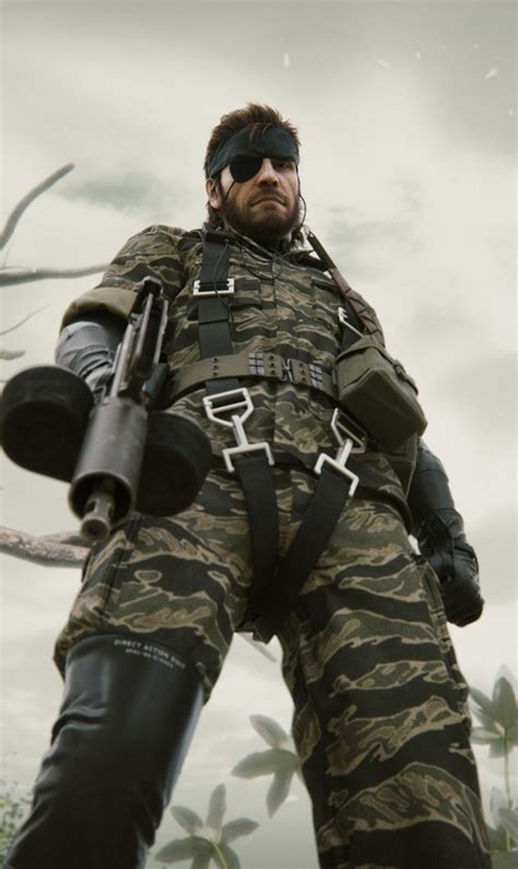 Скачать обои солдат snake Metal Gear Solid Kojima Productions Naked