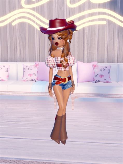 Dress To Impress Cowboy In 2024 Cowgirl Dresses Dress To Impress