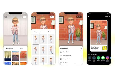 How To Add A D Bitmoji Avatar To Your Snapchat Profile