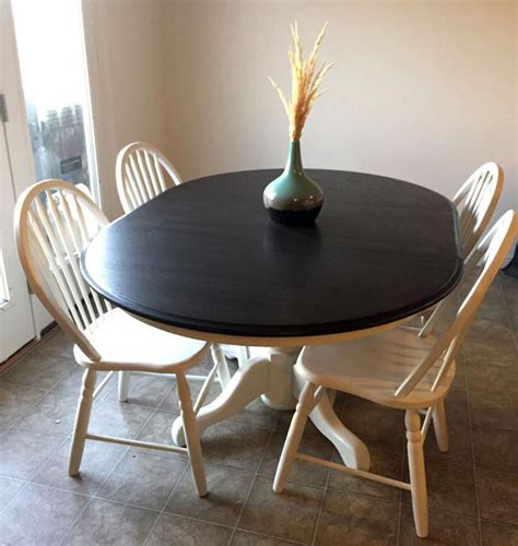 Table Topped With Java Gel Stain General Finishes Design Center