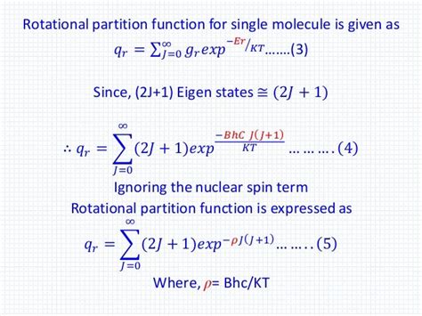 rotational partition function