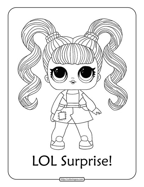 Kleurplaten Lol Surprise Serie Lol Surprise Confetti Pop Kleurplaat