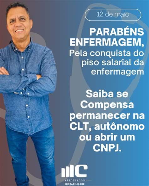 Piso Da Enfermagem Aprovado Vale A Pena Manter A CLT Avaliamos Os