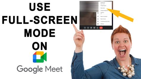 How To Use Full Screen Mode On Google Meet Google Meet Tutorial 2021