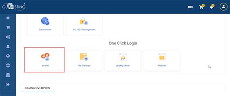 How To Log Into CPanel Knowledgebase Glosting