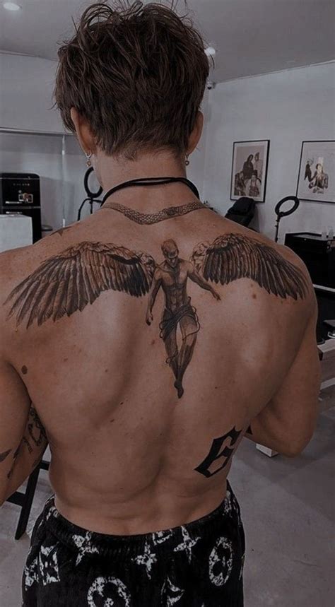 Masculine Mens Spine Tattoos Bold And Powerful Designs Tattoos