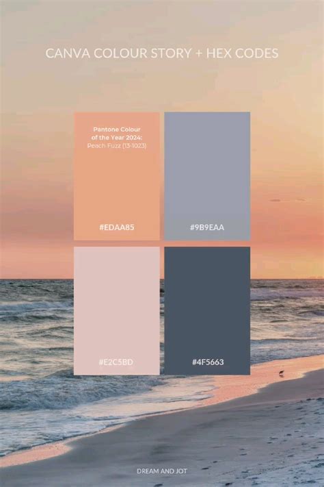 Canva Colour Palette With Hex Codes Canva Designs Pantone Colour Of The