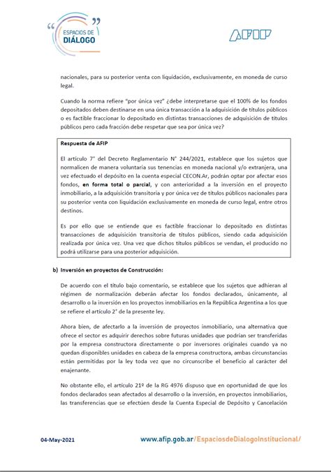 Espacio de Diálogo AFIP Entidades Profesionales y Cámaras Empresariales