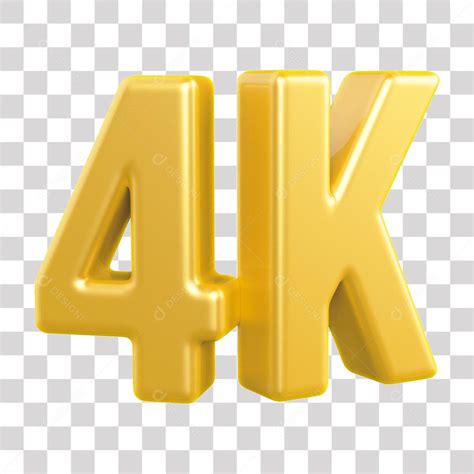 Elemento 3D 4K De Seguidores Dourado Para Composição PNG Transparente