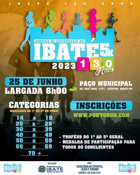 Secretaria de Esportes abre inscrições para Corrida de Pedestre em