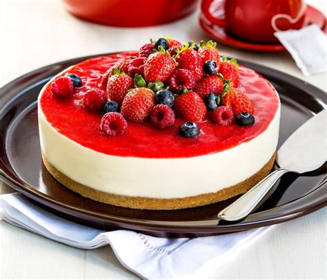 Cheesecake De Frutas Vermelhas Uma Receita Para Fazer Em Casa