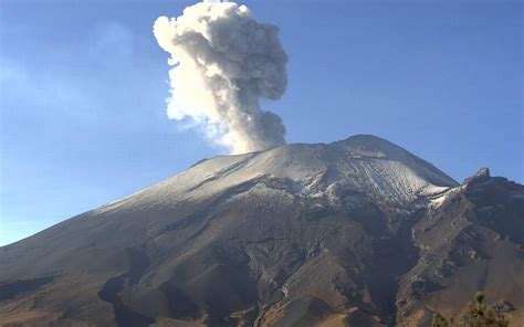 Lanza el volcán Popocatépetl tres fumarolas en tres horas El Sol de