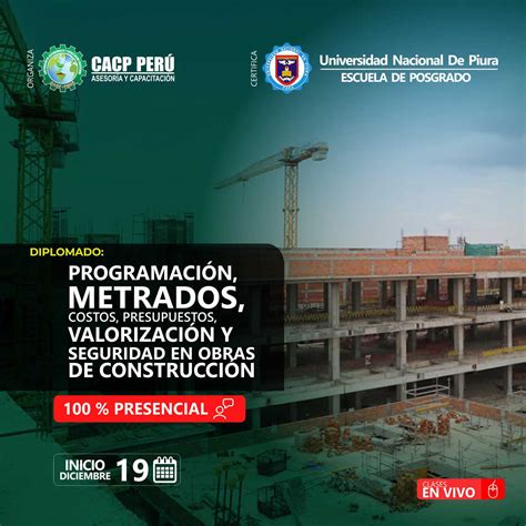 Cacp Per Diplomado Programaci N Metrados Costos Presupuestos