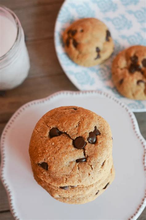 Keto Peanut Butter Chocolate Chip Cookies Hey Keto Mama