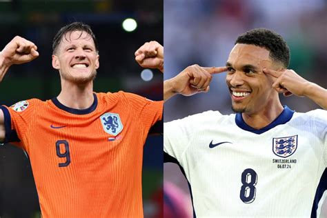 Holanda x Inglaterra horário onde assistir e escalações