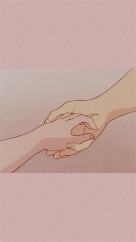 Anime Holding Hands Wallpapers Wallpaper Cave