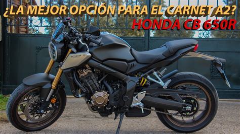 Es La Honda CB 650R La MEJOR Moto Para El CARNET A2 YouTube