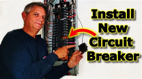 How To Install A New Circuit Breaker Diy Avoid Electrician Youtube