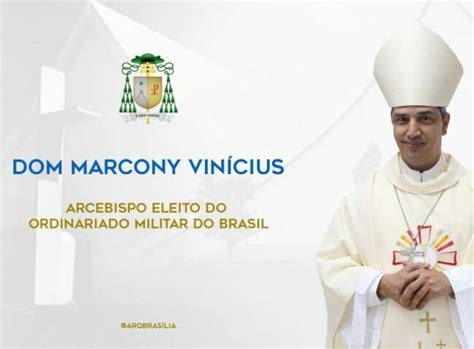 Dom Marcony Vinícius Ferreira é o novo Arcebispo do Ordinariado Militar