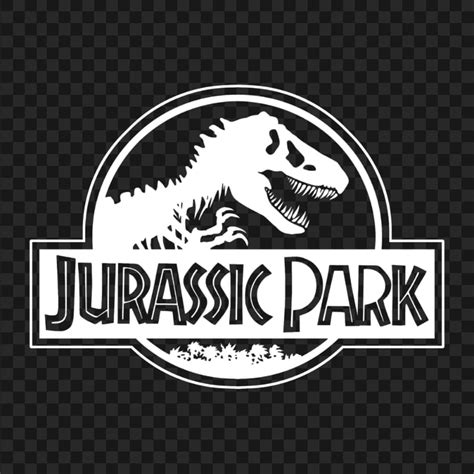 HD Jurassic Park White Logo PNG Citypng