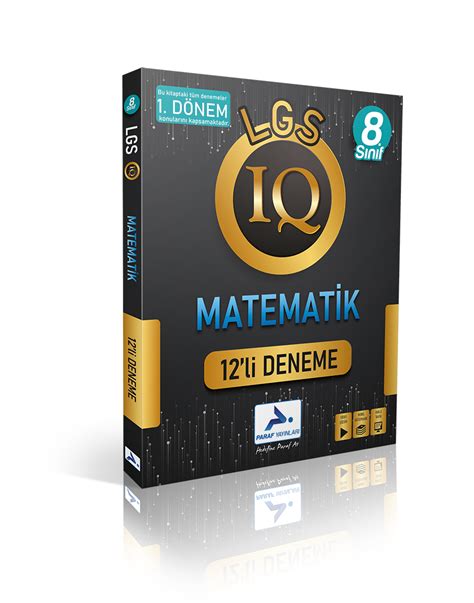 LGS IQ Matematik 12 Deneme 2023 8 SINIF Yayınlar