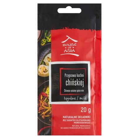 House of Asia Przyprawa kuchni chińskiej łagodna 20 g Zakupy online z