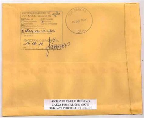 Envelope Remetente Embalagem Ideal