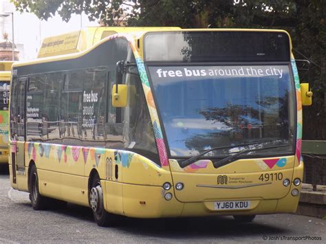 Go North West 49110 YJ60 KDU Optare Versa Hybrid Josh S Transport