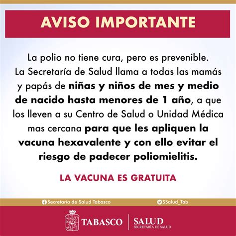 SSalud Tabasco on Twitter Papá mamá te recordamos que en todos los