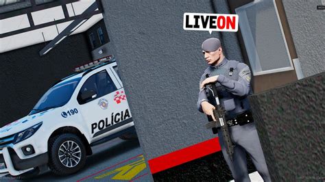 GTA RP AO VIVO ENQUADRO DA RADIO PATRULHA PMESP MRP YouTube