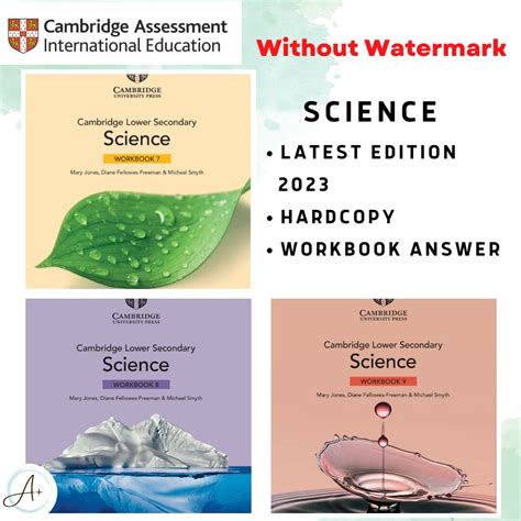 Hardcopy Latest 2023 Cambridge Lower Secondary Science Workbook Book 7
