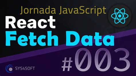 react fetch data 003 adicionar axios e exemplo bÁsico youtube