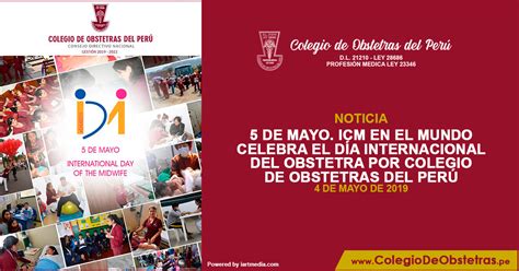 5 DE MAYO ICM EN EL MUNDO CELEBRA EL DÍA INTERNACIONAL DEL OBSTETRA