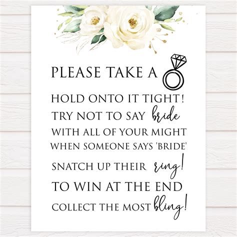 Don T Say Bride Game Printable Free Free Templates Printable