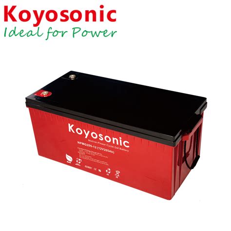 Timeproof Heat Resistant V Ah Deep Cycle Gel Solar Battery V