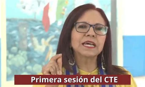 Mensaje de Leticia Ramírez para la Primera Sesión del CTE 2023 2024