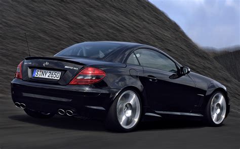 2006 Mercedes Benz SLK 55 AMG Black Series Wallpapers And HD Images