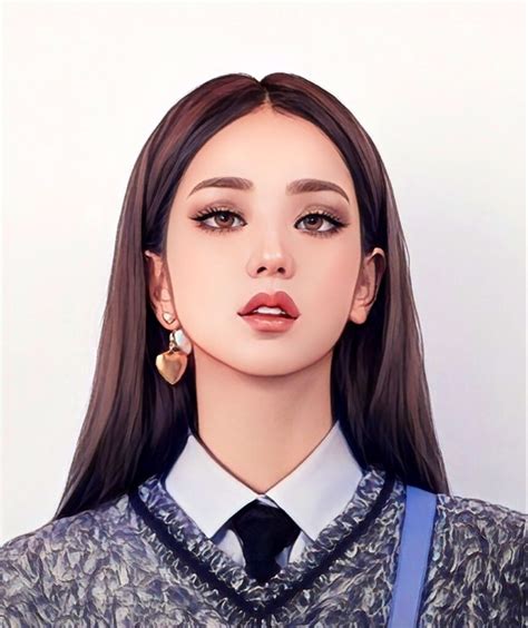 Digital Art Girl With Renaissance Aesthetic