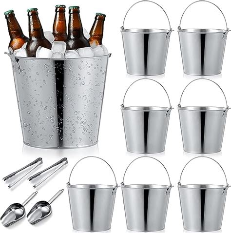Amazon Mumufy 10L Large Beer Bucket 10 6 X 10 2 X 7 5 Inches