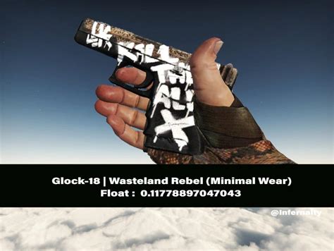Glock 18 Wasteland Rebel MW CSGO SKINS KNIVES Video Gaming Gaming