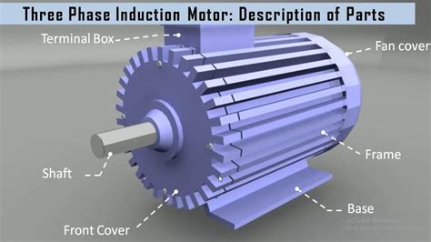 Components Of Three Phase Induction Motor