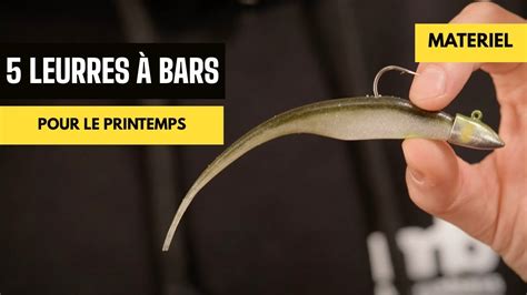 Leurres Pour P Cher Le Bar Au Printemps Youtube