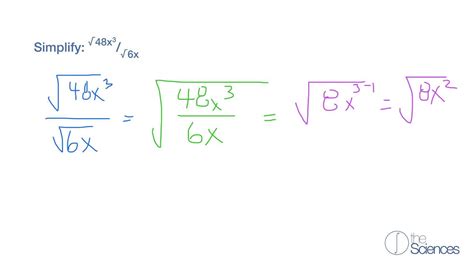use the quotient rule for square roots 11 youtube