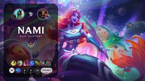 Nami Support Vs Swain Kr Challenger Patch Youtube