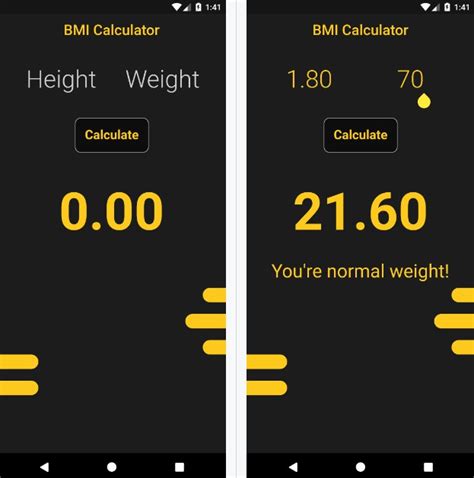 Flutter BMI Calculator App Best Flutter Apps
